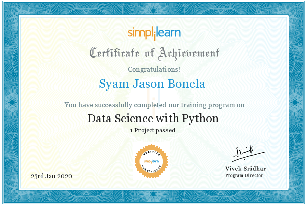 Syam Jason Bonela's Portfolio