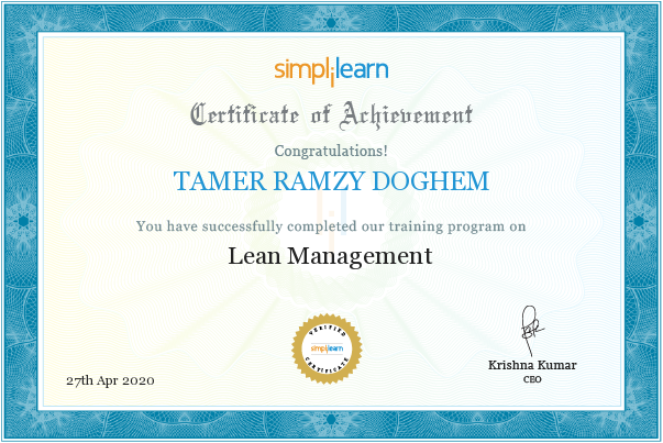 TAMER RAMZY DOGHEM - PMP, MHFA, PHA® - Ingevity | LinkedIn