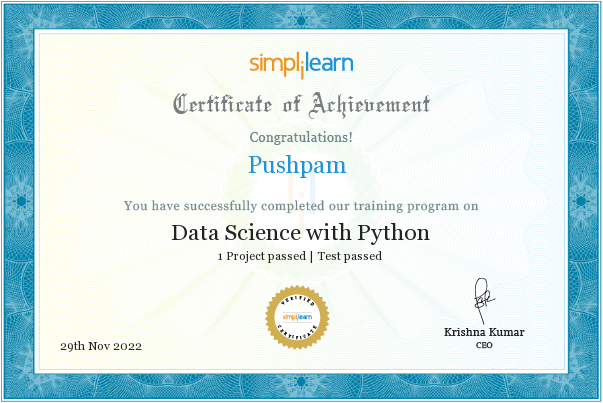 Pushpam - - Datacenter Operations Admin at Pearson | Snowflake ...