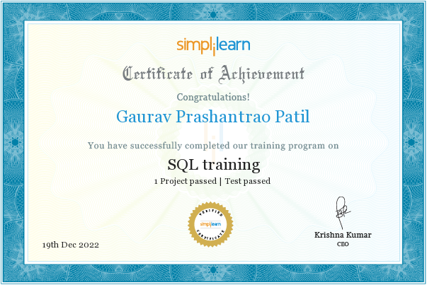 Gaurav Patil - Power BI Developer | LinkedIn