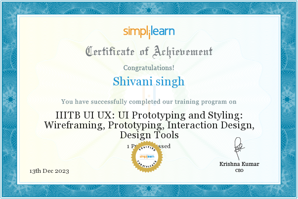 Shivani Singh - Frontend Developer at Capgemini | Reactjs | JavaScript | UX Designer | LinkedIn